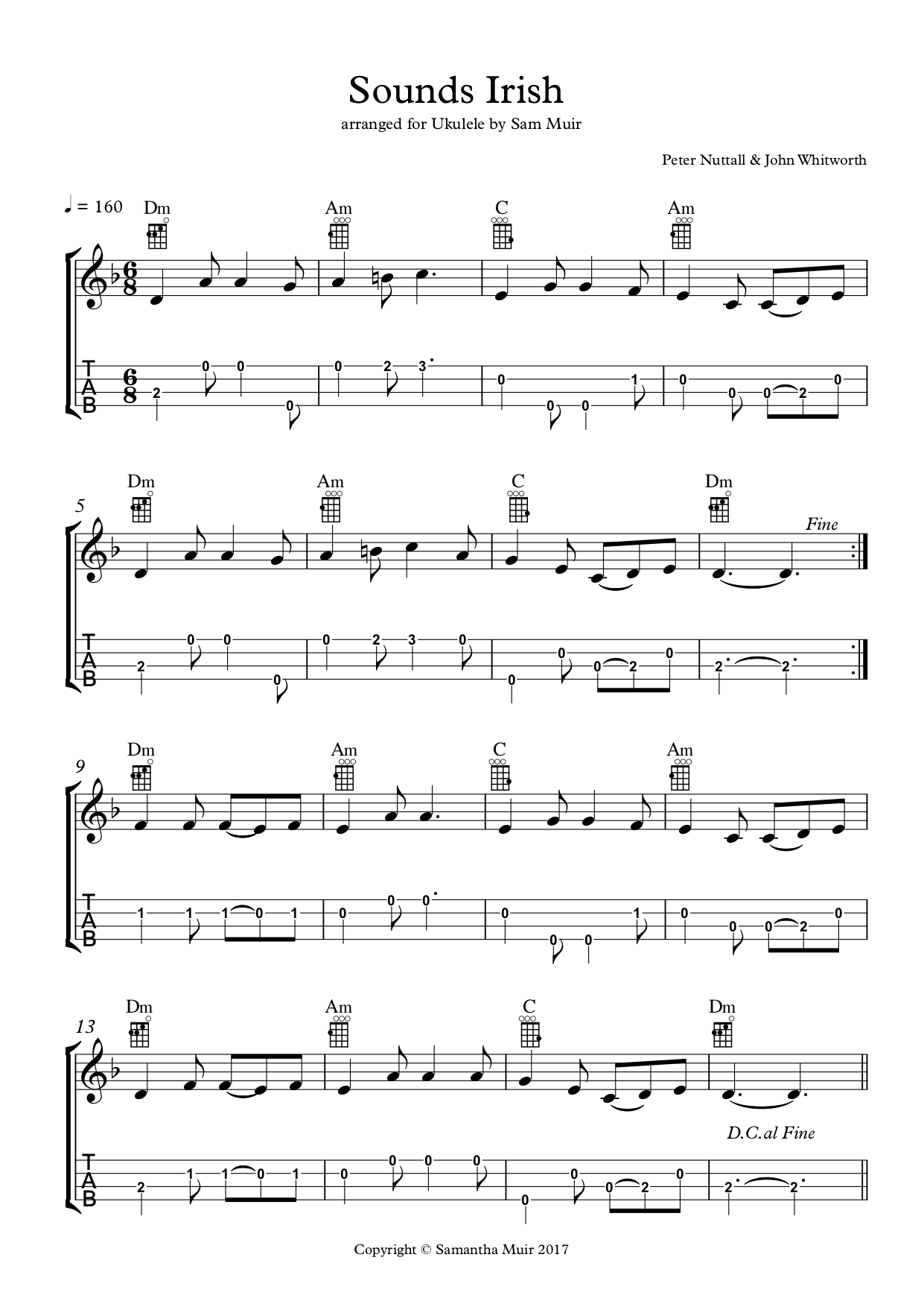 Sounds Irish | I Love Classical Ukulele